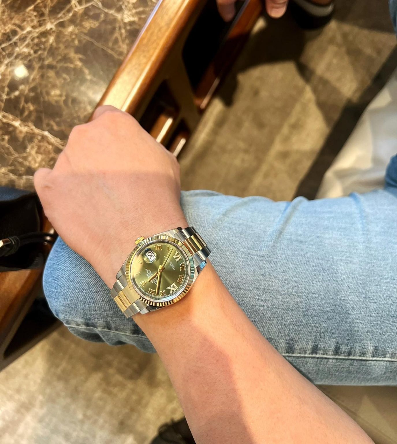 Rolex Datejust 126233-0026, 36mm, Thép và Vàng kim