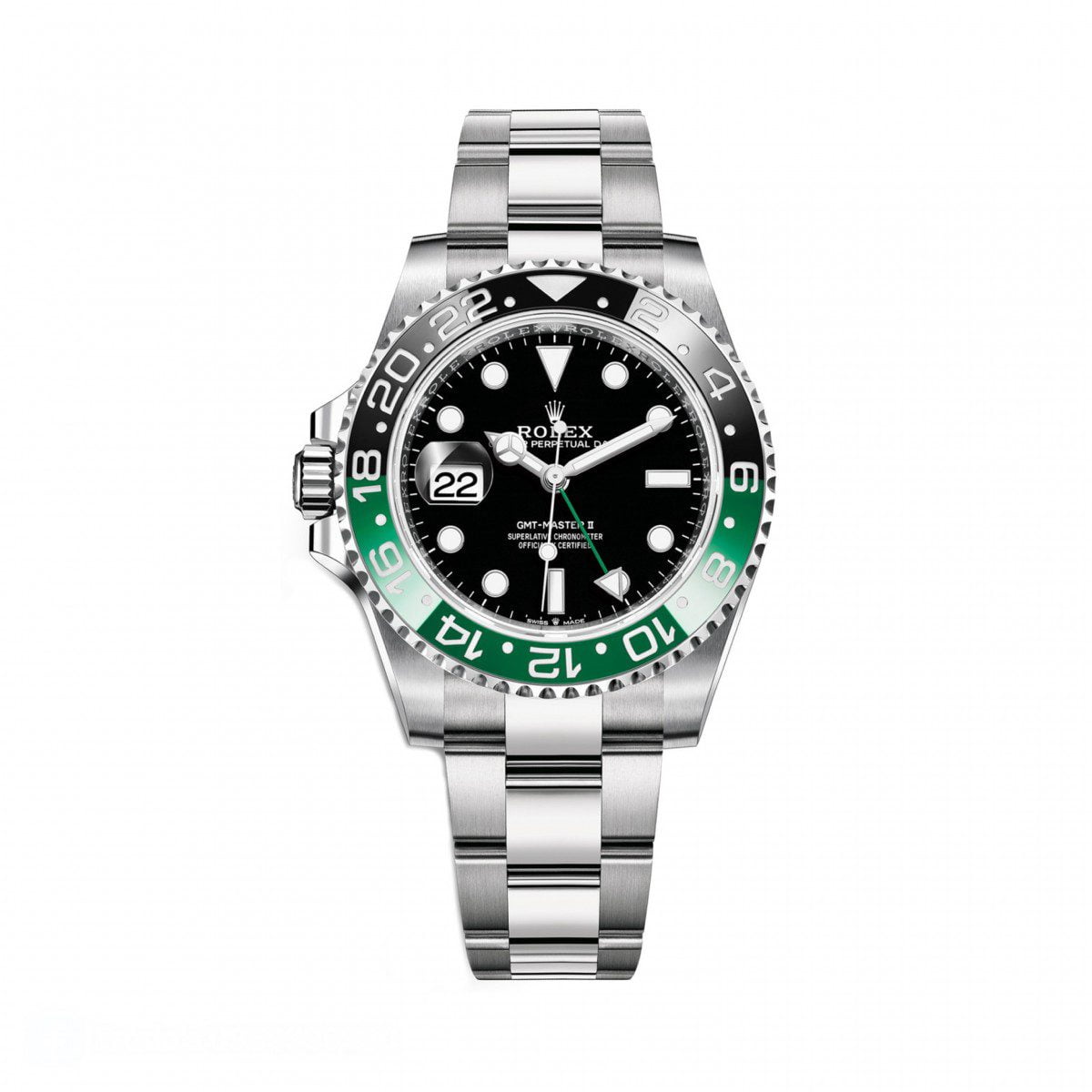 Rolex GMT Master II 40mm Stainless Steel 126720 0001 N m Ng c