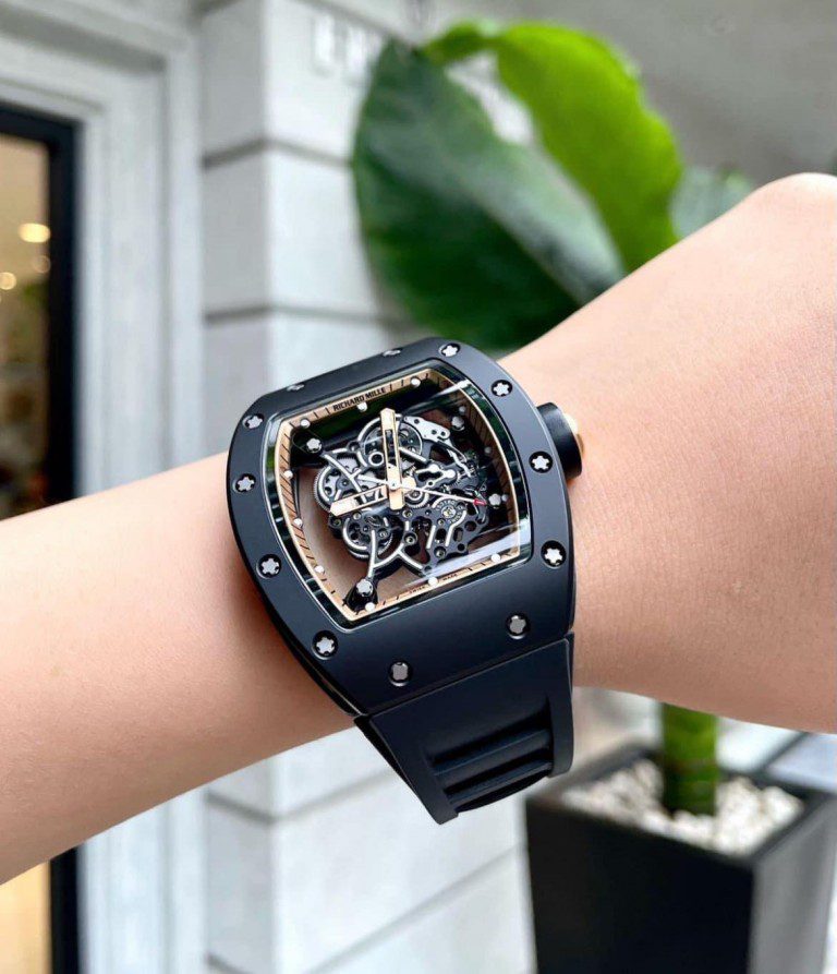 Richard Mille RM 055 Asia Manual Winding Bubba Watson Black Ceramic