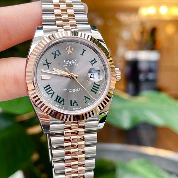 Rolex Datejust 41mm 126331-0016 Wimbledon New