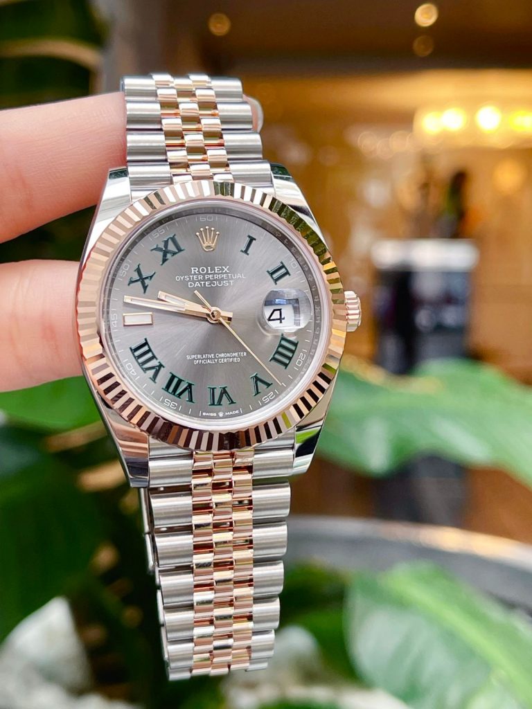 Rolex Datejust 41mm 126331-0016 Wimbledon New