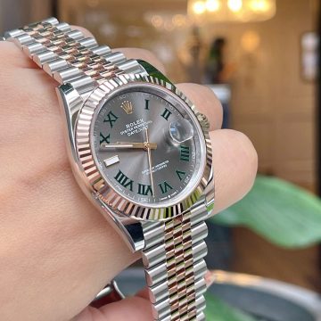 Rolex Datejust 41mm 126331-0016 Wimbledon New