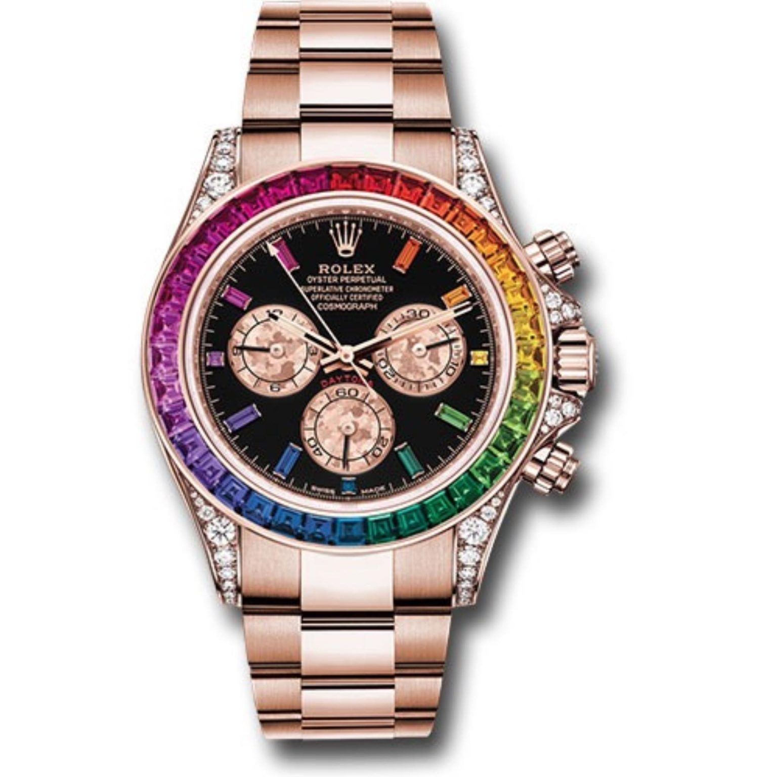 Rolex Oyster Perpetual Cosmograph Daytona Rainbow 116595